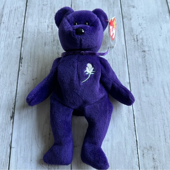 Ty | Toys | Rare Vintage Ty Beanie Babies Princess Diana Princess Bear ...